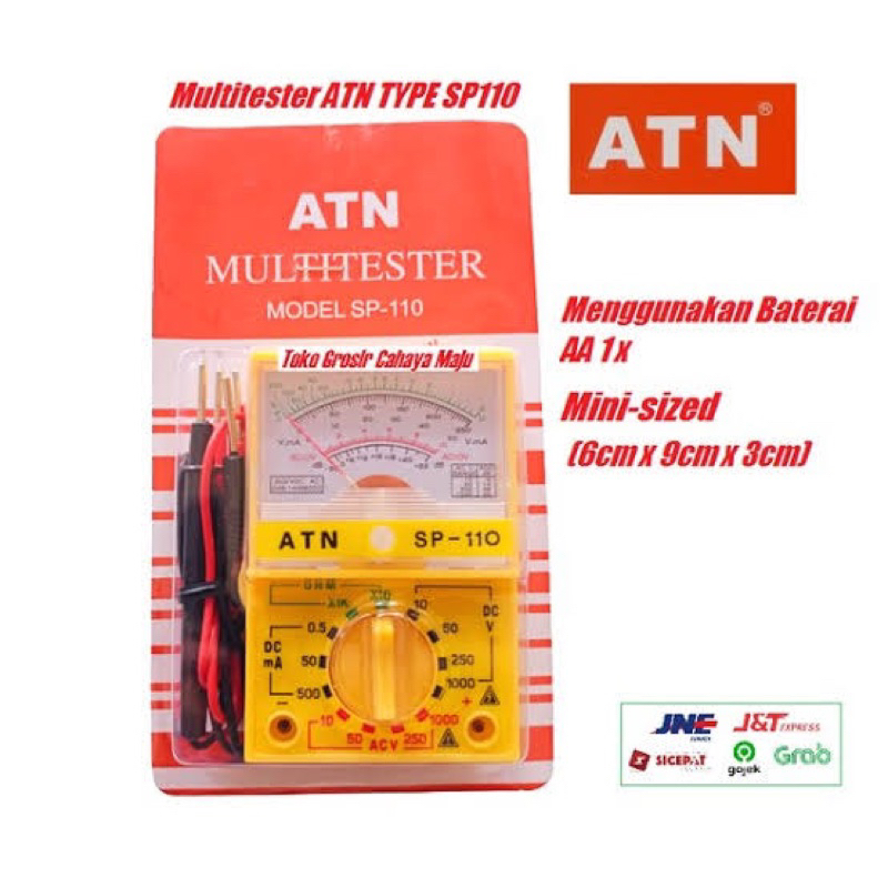 Jual Multitester analog Avometer kecil Avo kecil Mini tester minitester ...