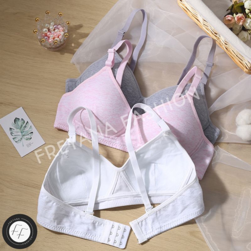 Jual [ Set Isi 3 Pcs ] Sport Bra Remaja BH Remaja Dewasa Murah | Shopee ...
