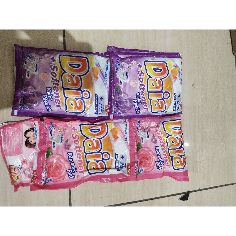 Jual Daia Detergen Bubuk Renceng 6's | Shopee Indonesia