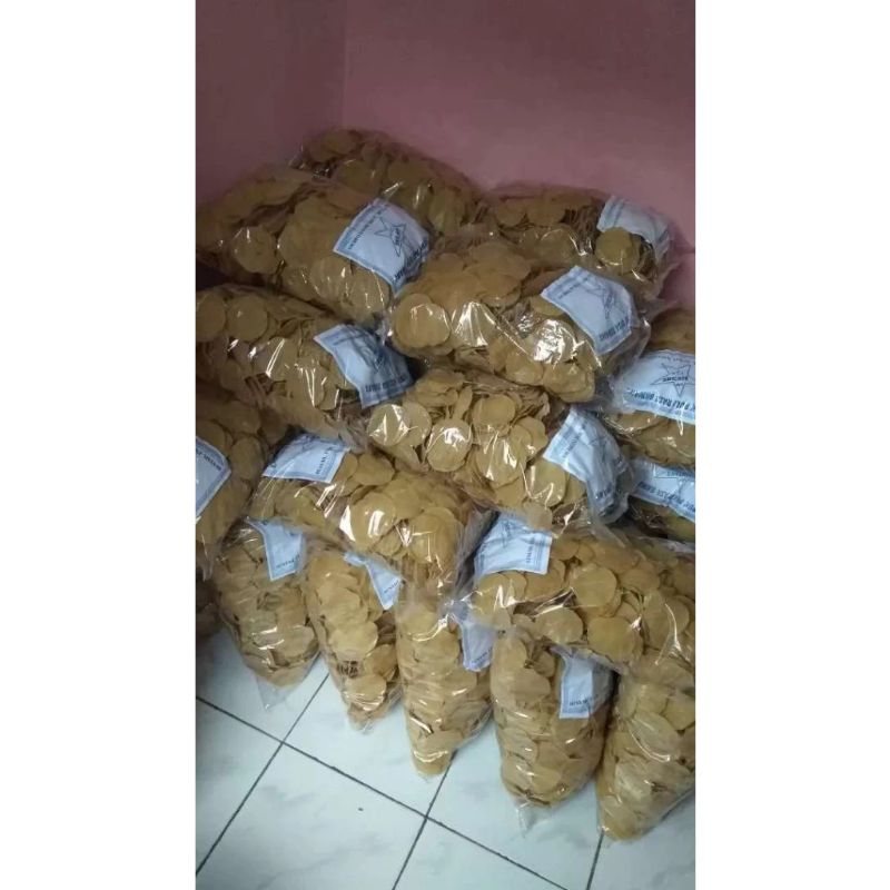 Jual krupuk Rambak krupuk puli khas madura 1 kg | Shopee Indonesia
