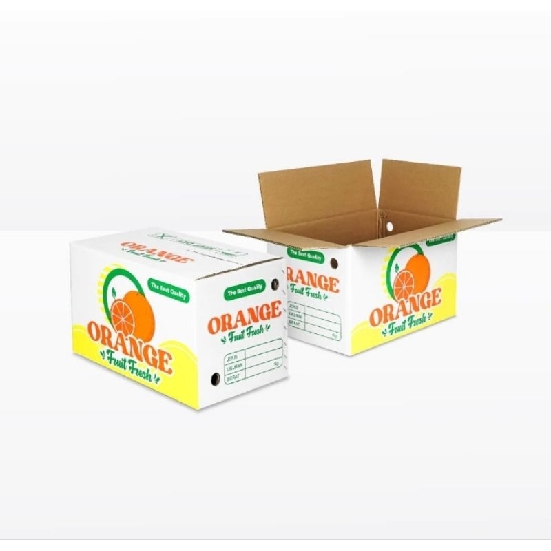 Jual BOX JERUK 48X32X29 KARDUS/Karton/Box buah/Jeruk/buah jeruk ...