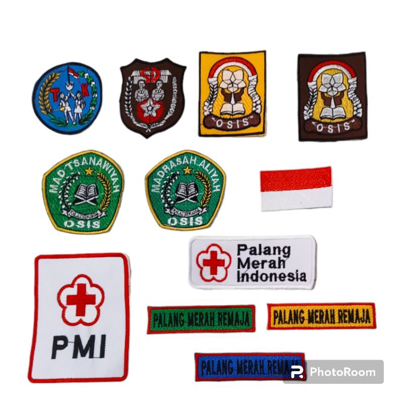 Jual LAMBANG SEKOLAH OSIS TK SD SMP SMA MTS MA DAN PMR | Shopee Indonesia