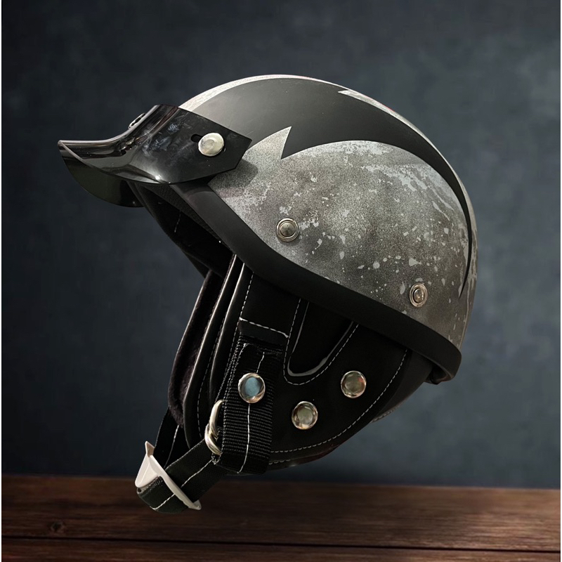 Jual Shorty Japan Patina Series - Rugged - Helm Chip,Helm Vespa,Helm ...