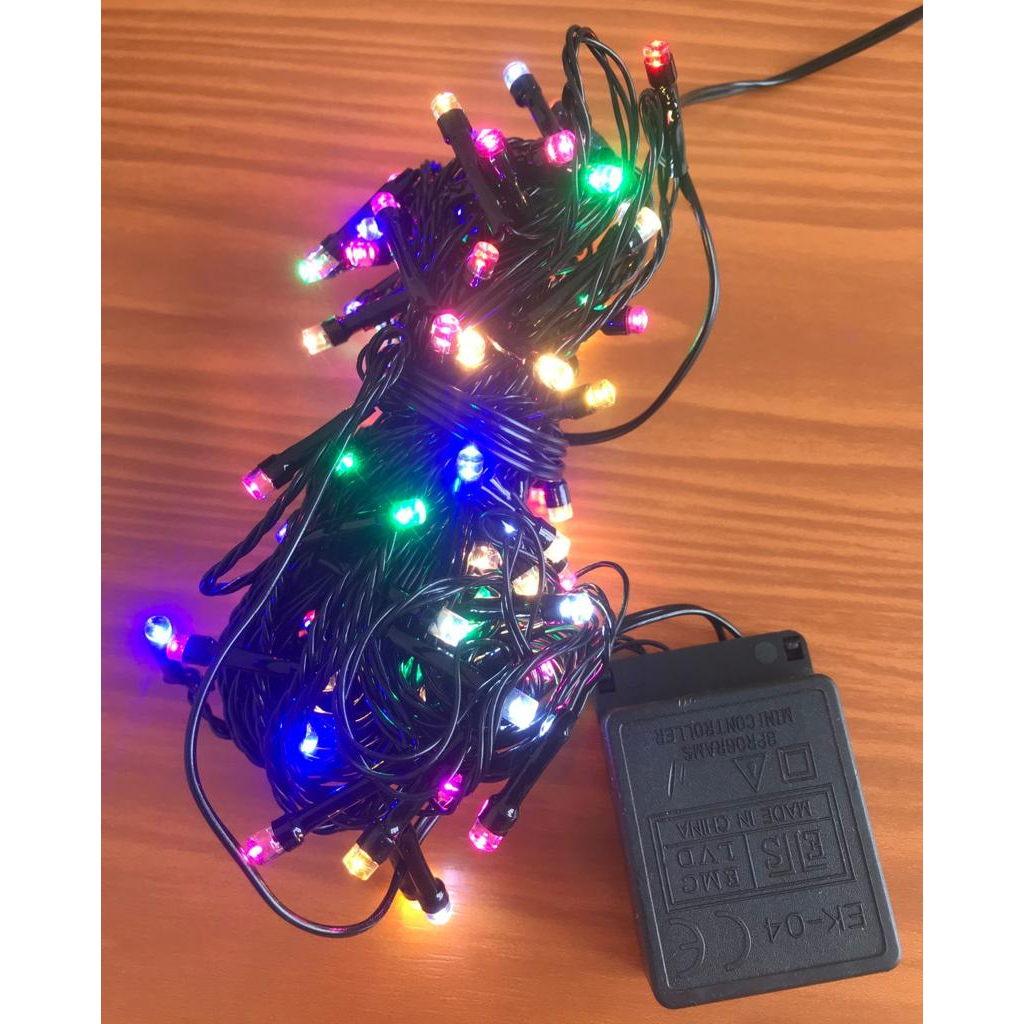 Jual LAMPU NATAL LED / LAMPU POHON NATAL 90LED 10M, READY INSTAN ...