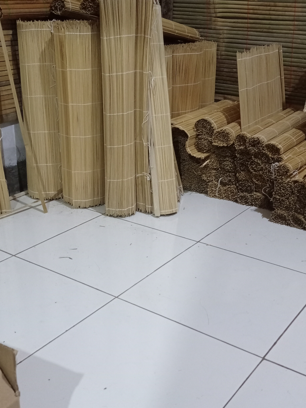 Jual Tirai Sawit Ukuran 100x200 warna alami Natural Penghalang Panas ...