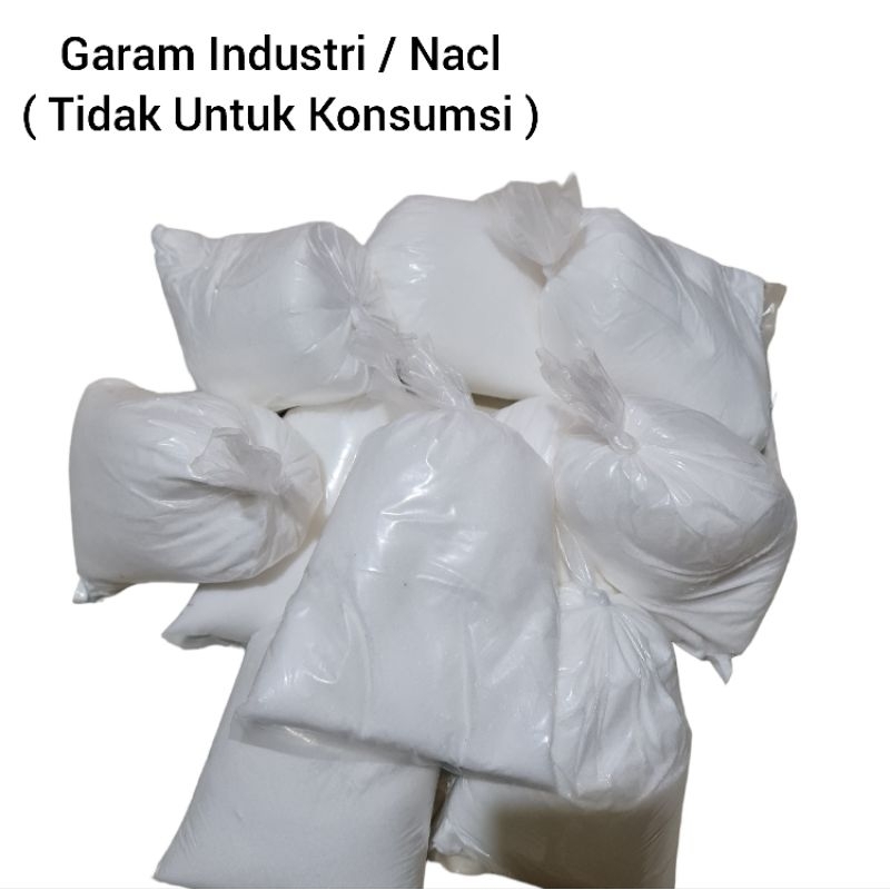 Jual Nacl 1 kg / Garam Industri / Garam NACL /Natrium Chloride / Garam ...