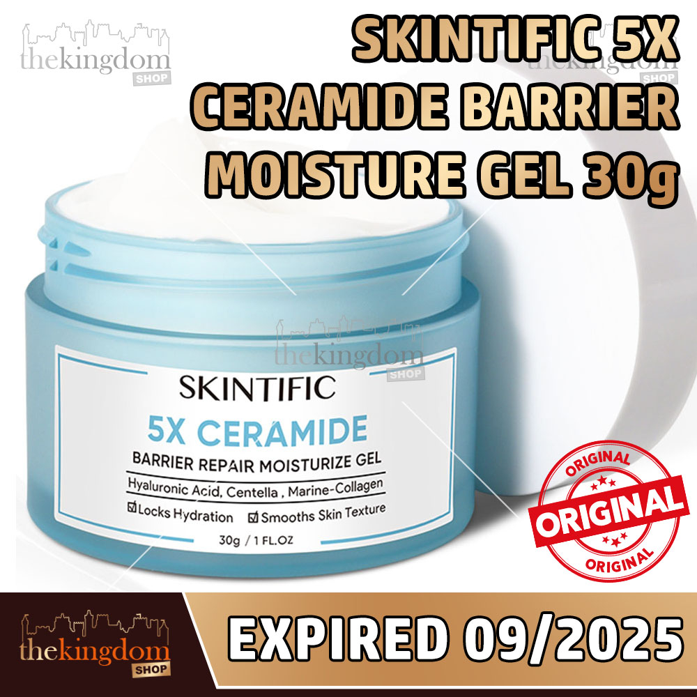 Jual Skintific 5X Ceramide Barrier Repair Moisture Gel 30g Face ...