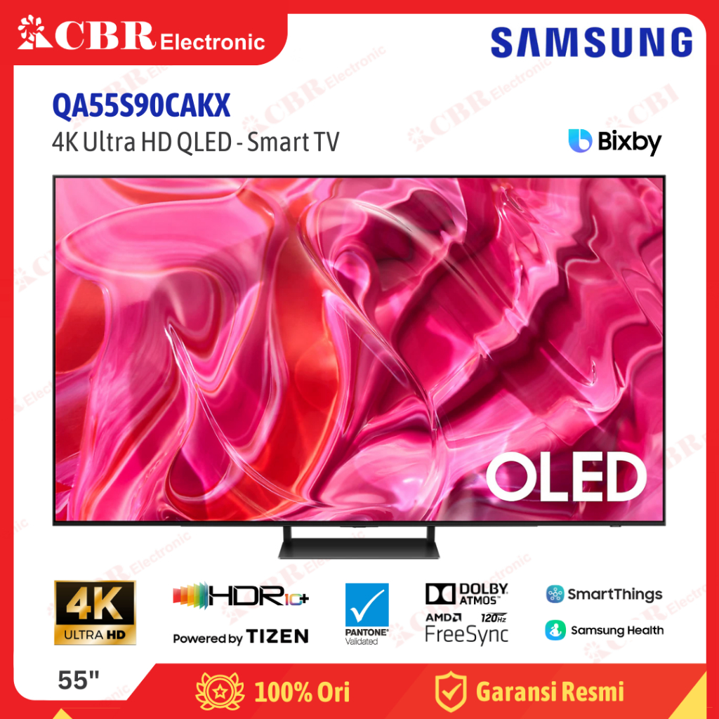 Jual TV SAMSUNG 55 Inch LED QA55S90CAKX (4K OLED-Smart TV) | Shopee ...