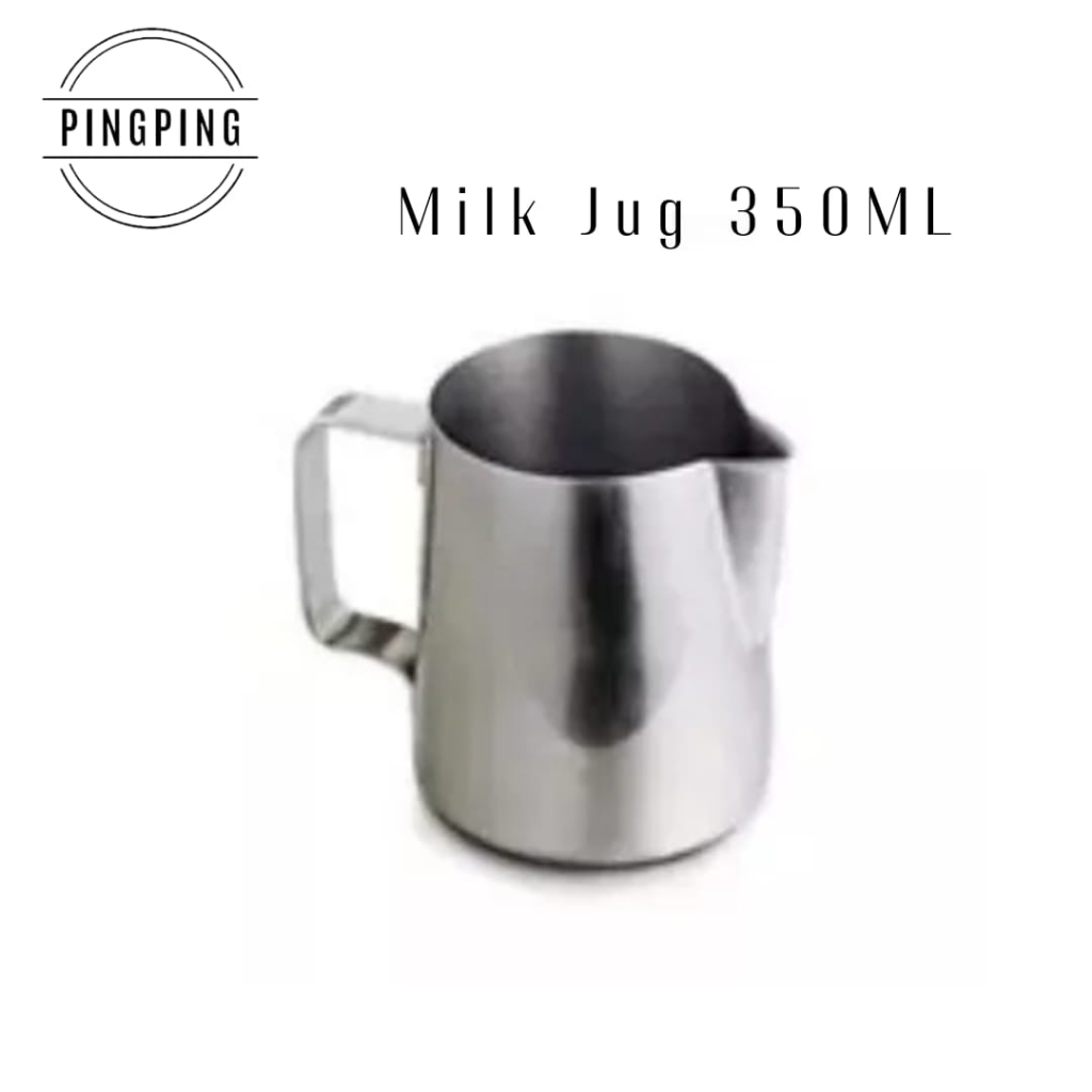 Jual Gelas Ukur Takar 350ML/1000ml/2000 ml Stainless steel/350ml stainless tahan karat 304/Milk ...