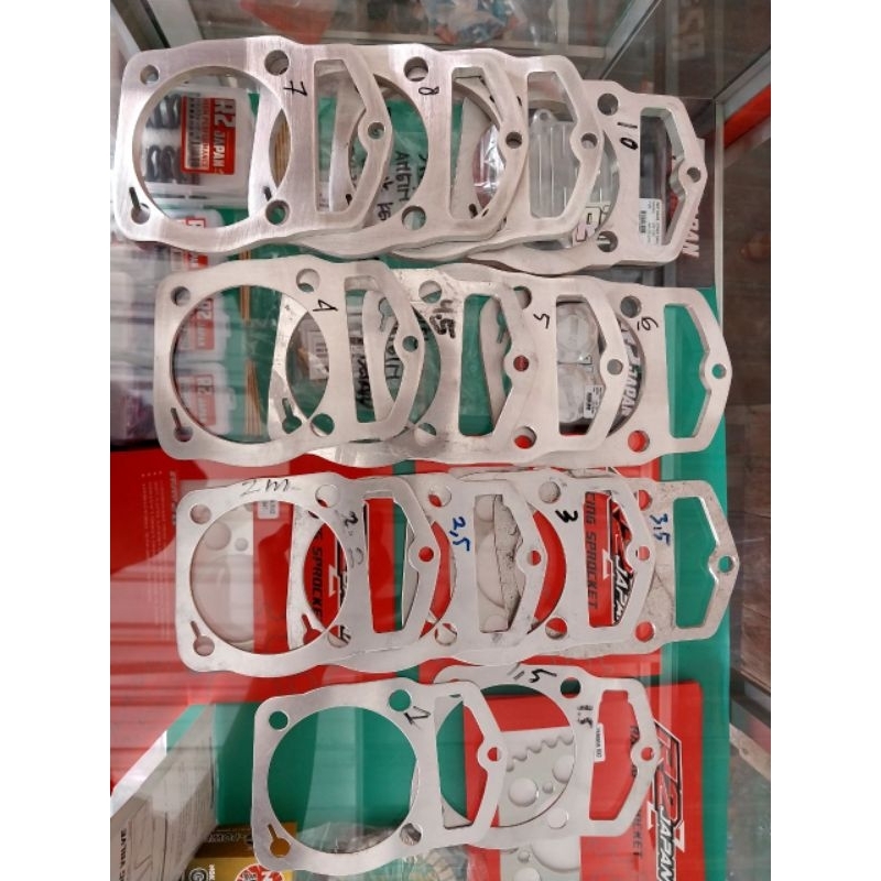 Jual pak blok plendes tiger gl mp aluminum cnc 1 1,5 2 2,5 3,5 4 4,5 5 ...