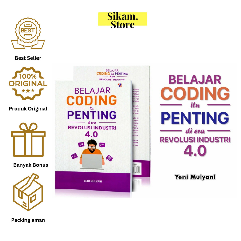 Jual Belajar Coding Itu Penting Di Era Revolusi Industri 40 Shopee Indonesia 