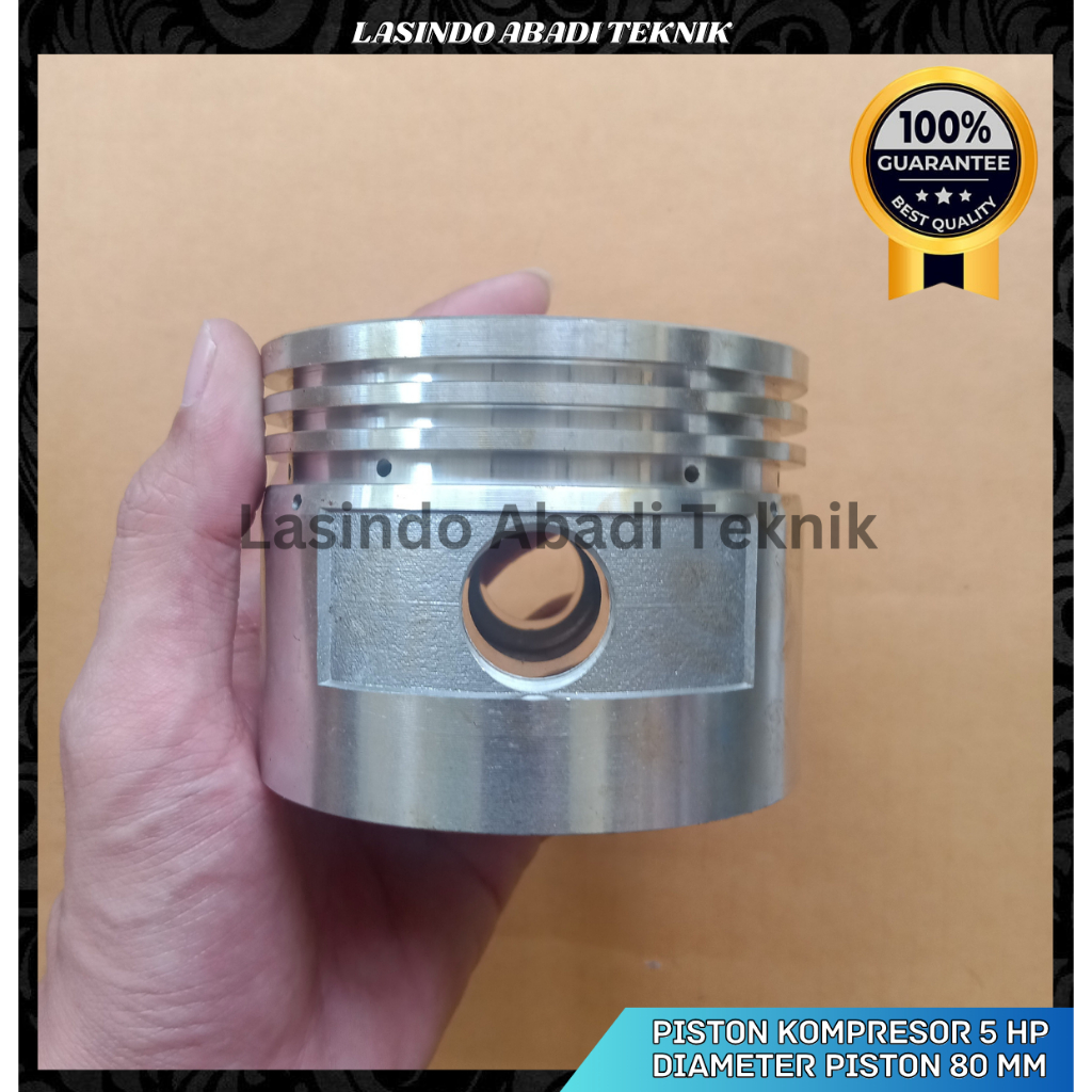 Jual piston kompresor 5 hp diameter piston 80 mm DW3080 | Shopee Indonesia