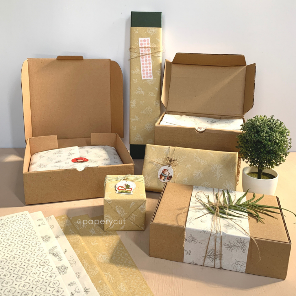 Jual Kertas Kado Gift Wrap Erzat Doorslag Samson Motif Natal ...