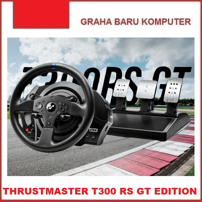 Jual Thrustmaster T300RS GT Edition Racing Steering Wheel Stir Setir Mobil Balap PC PS3 PS4 PS5 ...