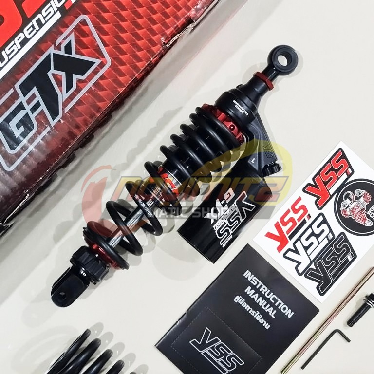 Jual Shock YSS G-TX Smooth Black Series 330mm Honda Vario Beat Scoopy Genio | Shopee Indonesia