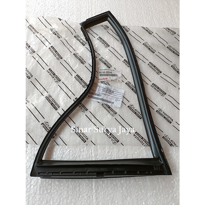 Jual Karet Pintu Kaca Mati Innova Reborn 2016 ke atas Original 68188 ...