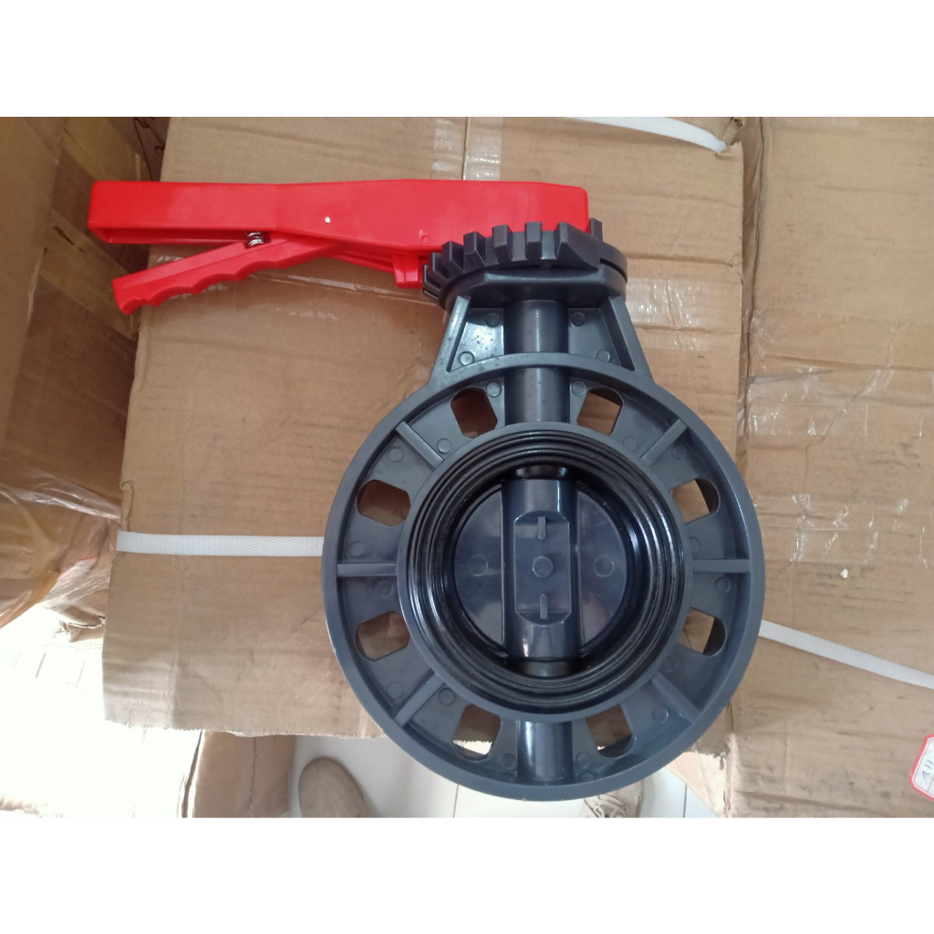 Jual Pvc butterfly valve 2" inch jis 10k | Shopee Indonesia