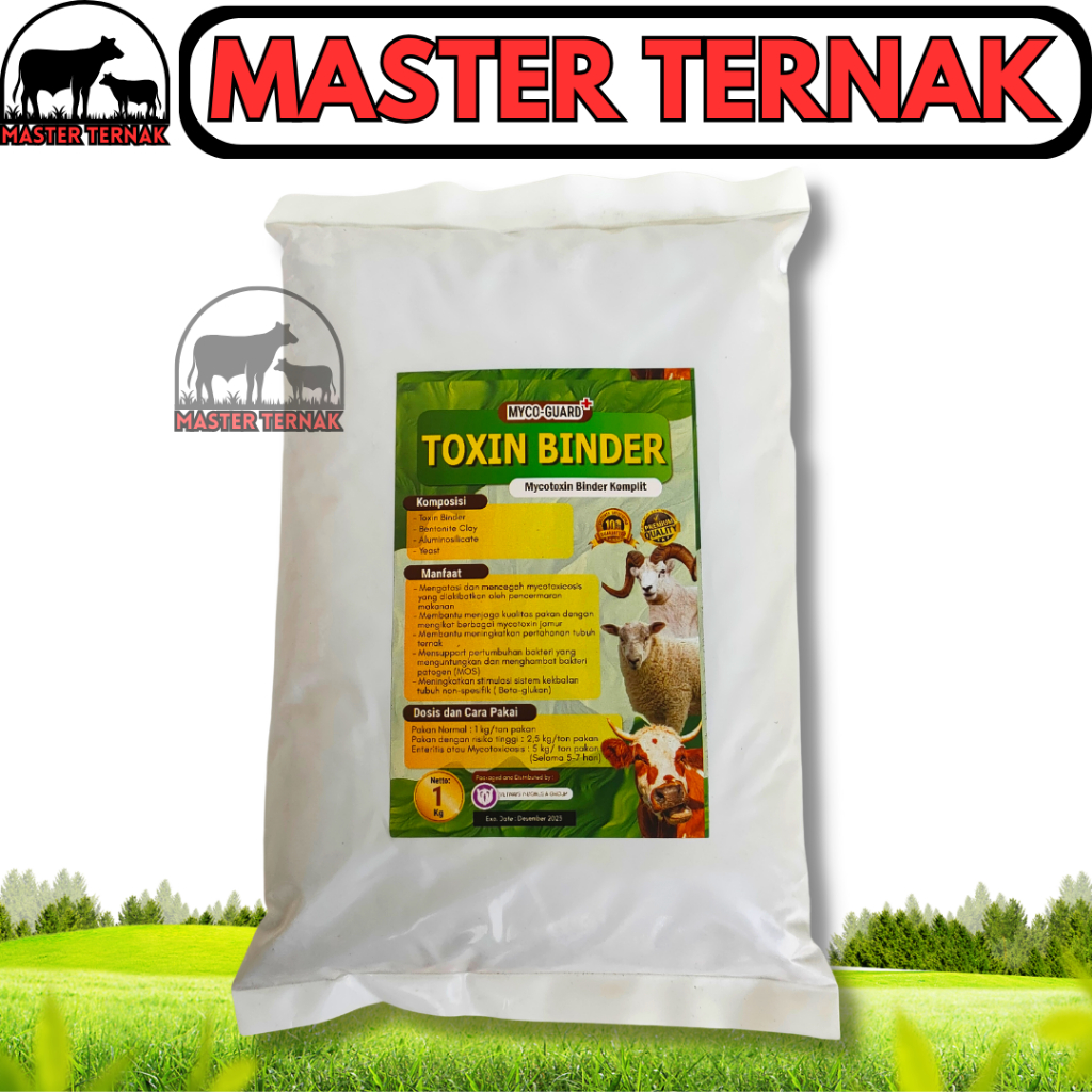Jual TOXIN BINDER MYCOGUARD PLUS 1 Kg - Feed Additive Pengikat Toxin ...