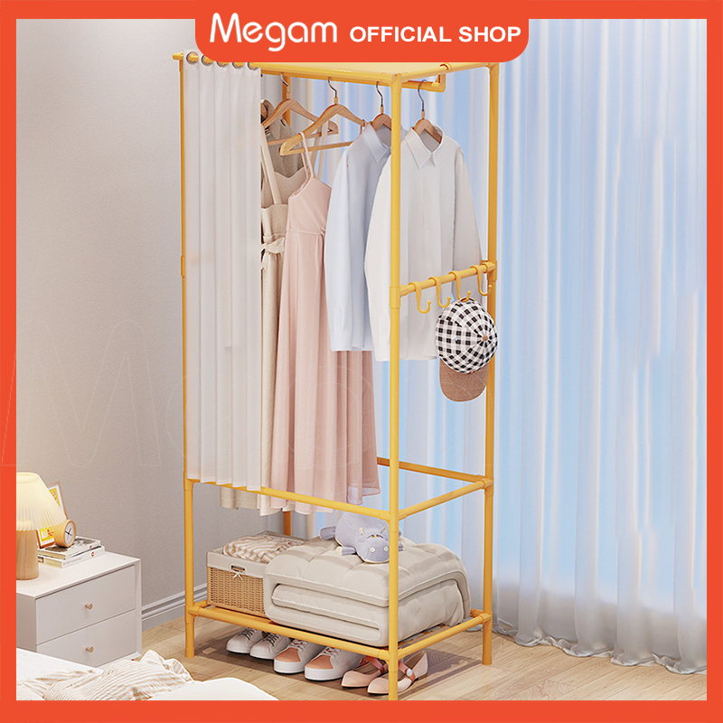 Jual Megam Rak Gantung Stand Hanger Baju Celana Rak Gantungan Topi Tas ...