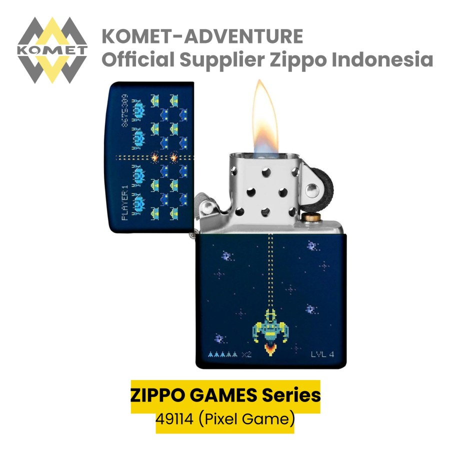 Jual Korek Api Zippo Original - Game Series | Shopee Indonesia