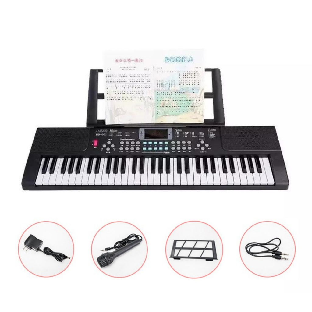 Jual 【COD】61 Keys Electric Piano / Multifungsi Keyboard Electronic 61 ...