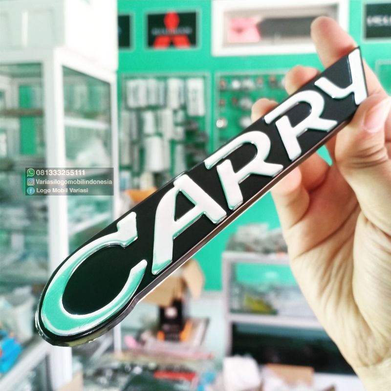 Jual Emblem logo suzuki carry retro jadul van bagong extra futura ukuran original 16.5cm bagasi ...