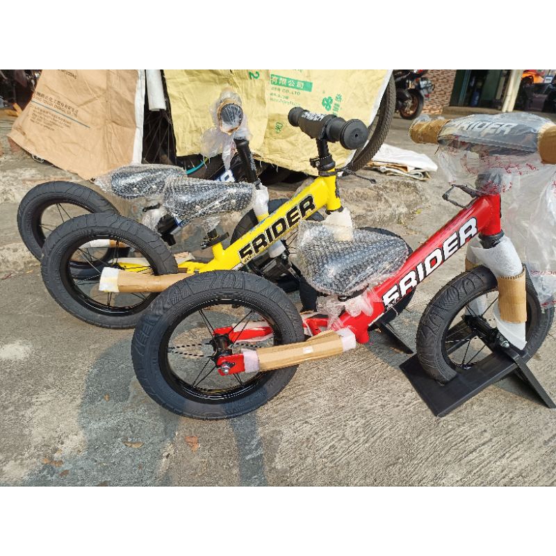 Jual sepeda balance bike atau push bike merk RMB srider ban pompa ...