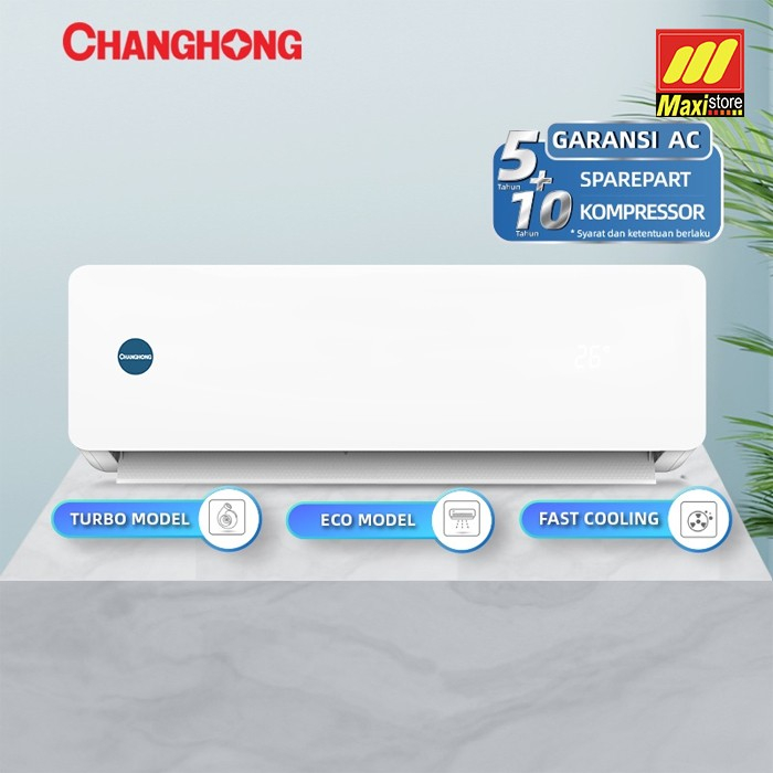 Jual CHANGHONG CSC-05NVB4 AC 1/2 PK Standard R-32 Gold Fin Fast Cooling | Shopee Indonesia