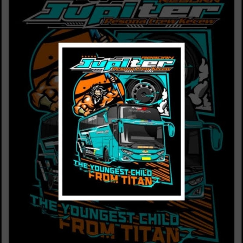 Jual stiker bus telolet anti air isi 5pcs | Shopee Indonesia