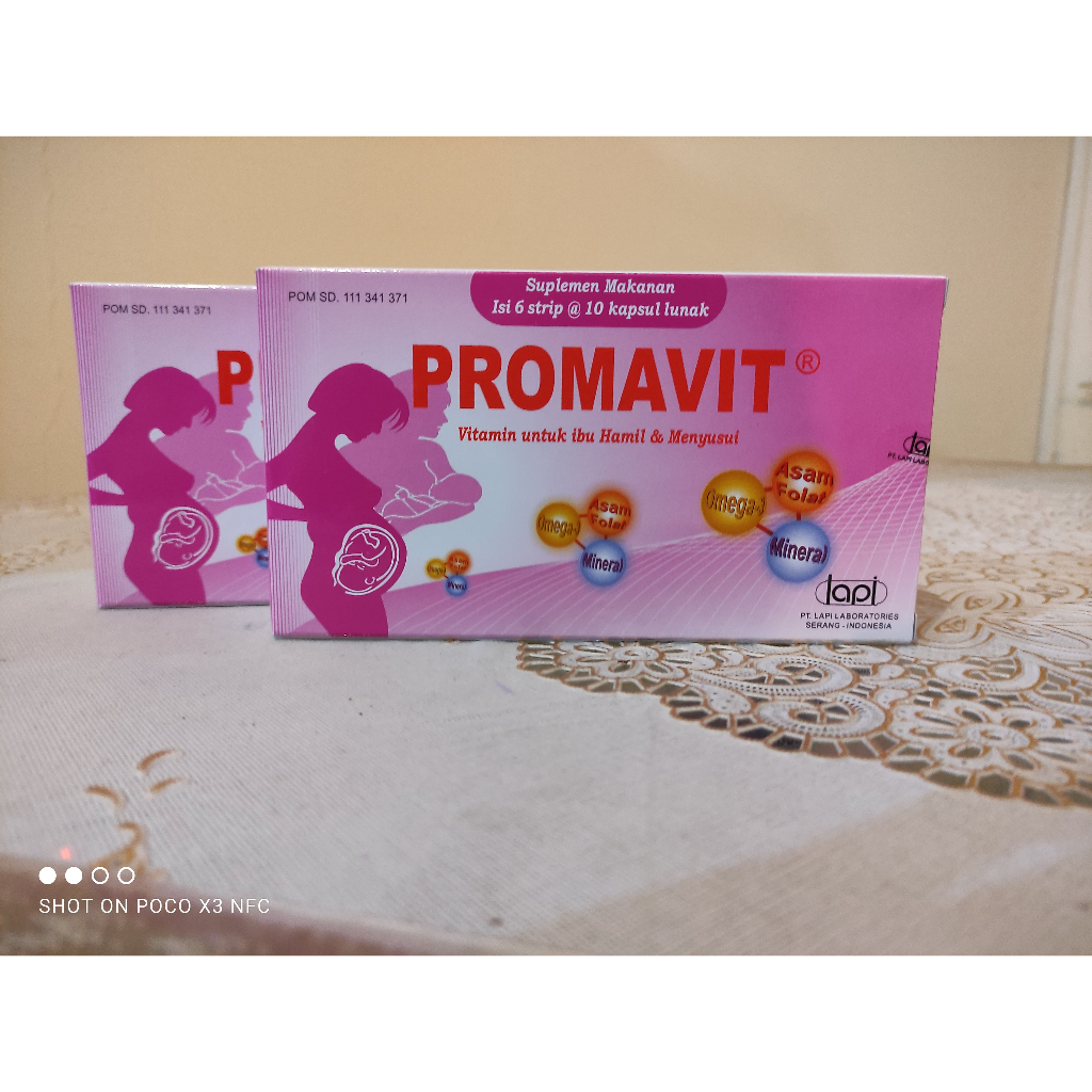 Jual Promavit Box Vitamin Ibu Hamil Menyusui | Shopee Indonesia