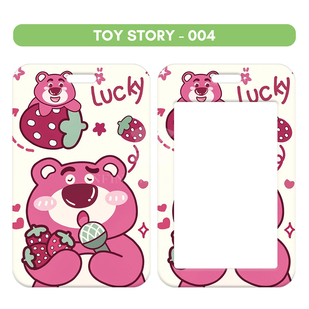 Jual (N009) Nametag Toy Stroy Tanpa Tali / Card Holder Lotso / ID Card ...