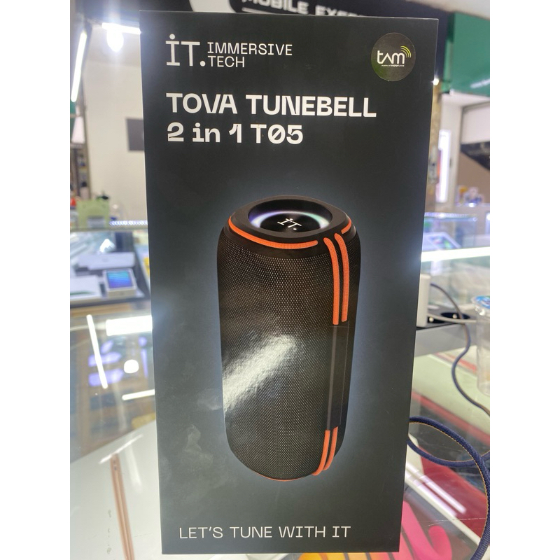 Jual Speaker Tova Tunebell 2 in 1 T05 Original IT Immersive Tech TAM | Shopee Indonesia