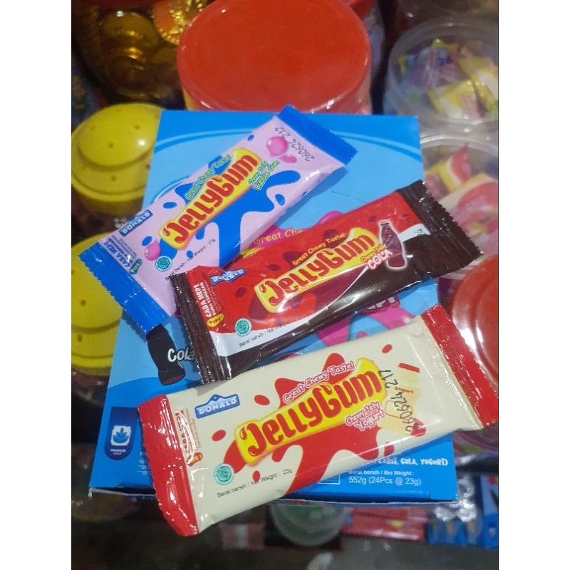 Jual Permen Cemilan Snack Chewy Candy Empuk Jellygum Jeli Yogurt Cola ...