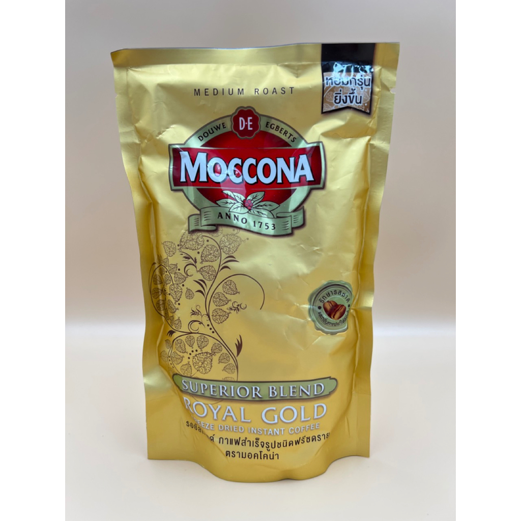 Jual Moccona Royal Gold Superior Blend Freeze Dried Instant Coffee 120 ...
