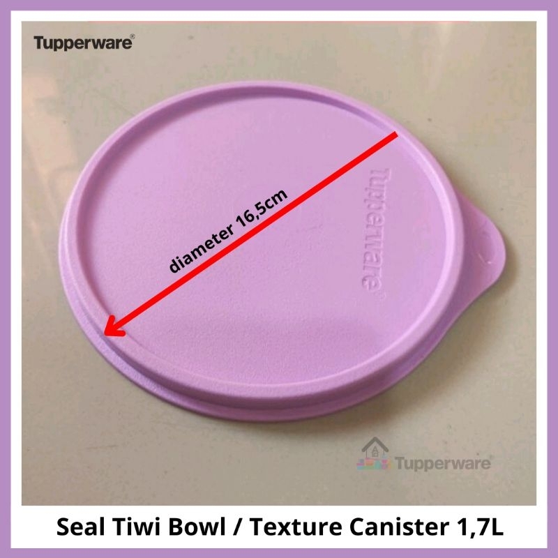 Jual Tutup Tiwi Bowl 500ml / Kiddos Bowl 350ml / Texture Canister 1,7L ...