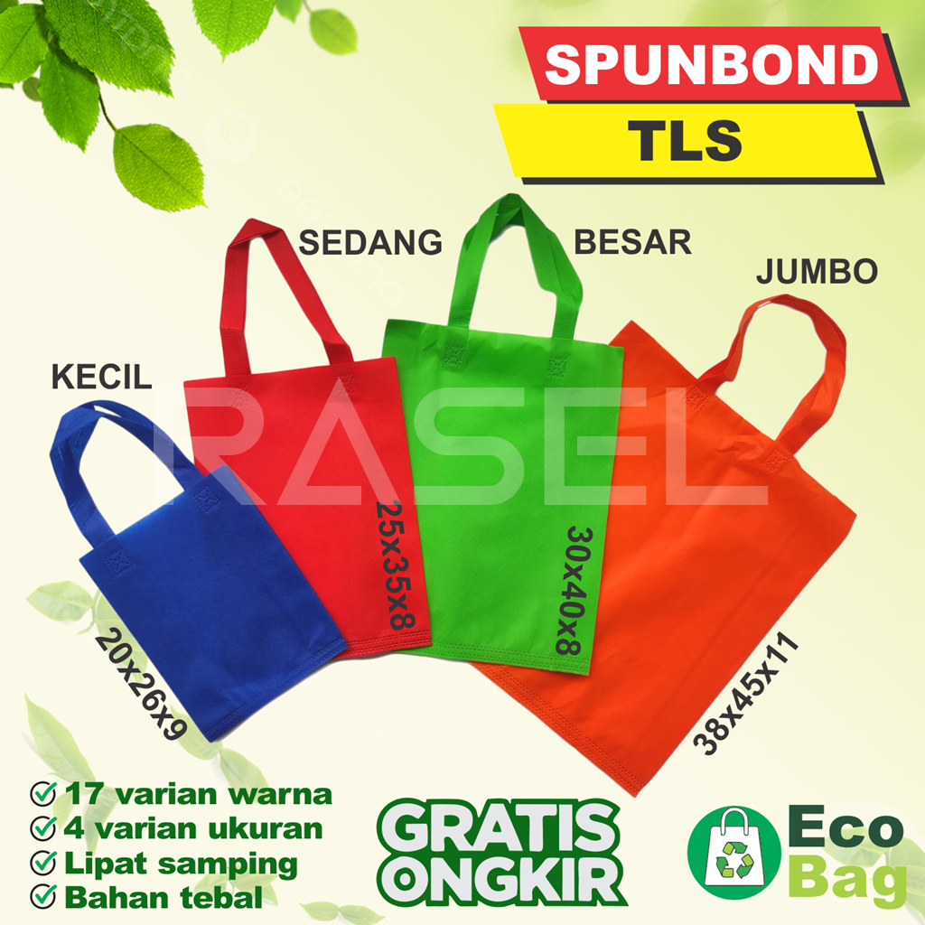 Jual kantong goodie bag tali 20x26x9 25x35x8 30x40x8 38x45x11 | Shopee ...