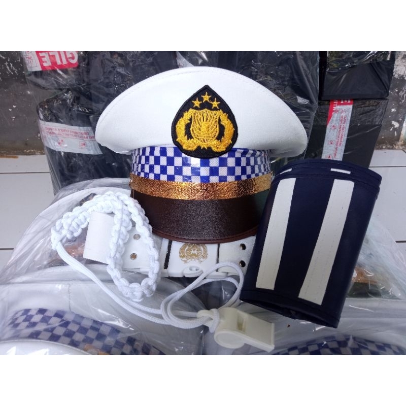 Jual TERMURAH SET ATRIBUT POLISI BINTARA TERBARU/POLISI PERWIRA TERBARU ...