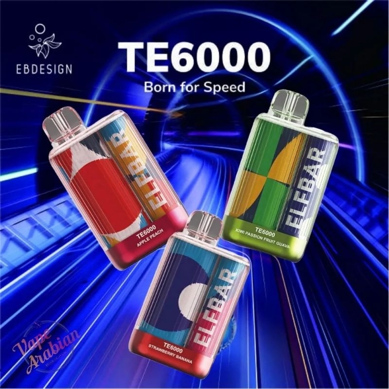 Jual ELFBAR Elf Bar TE 6000 Diposable Vape Pod - Rechargeable | Shopee ...