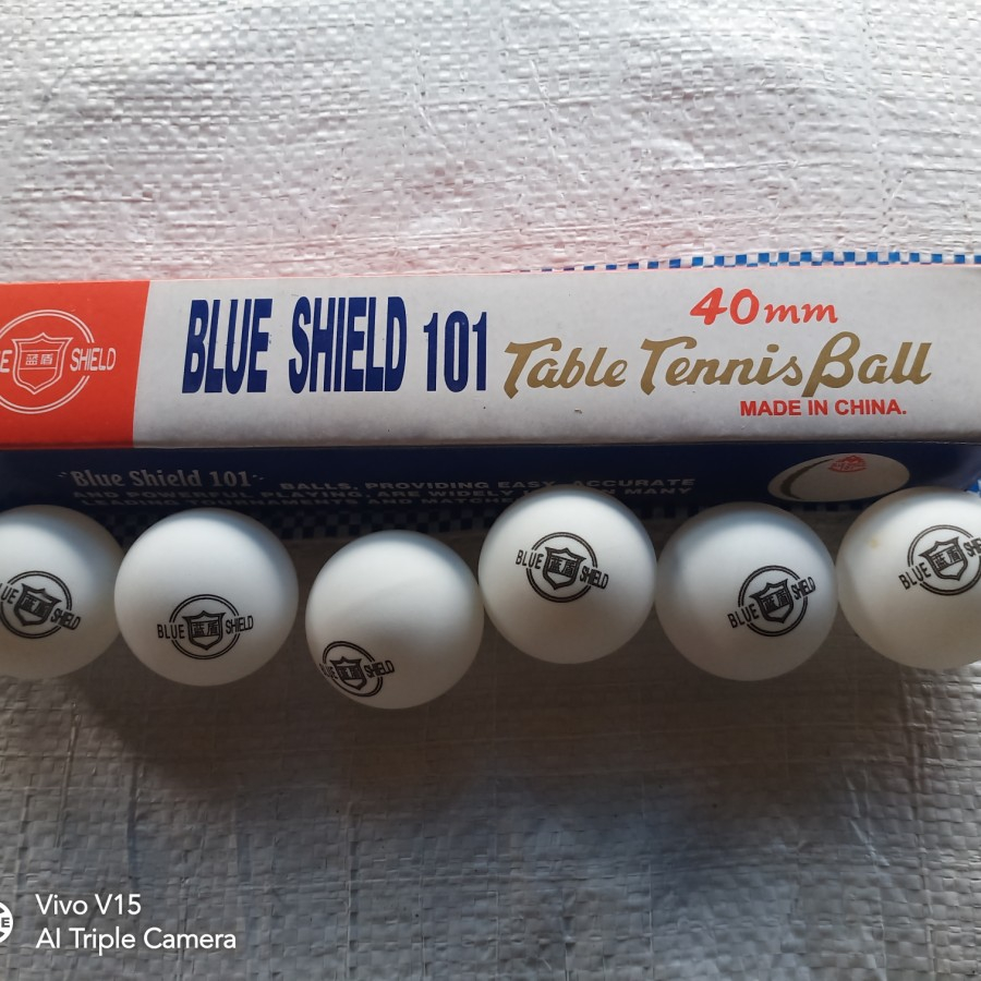Jual BOLA TENIS MEJA SHIELD 101 40MM 6 PCS | Shopee Indonesia
