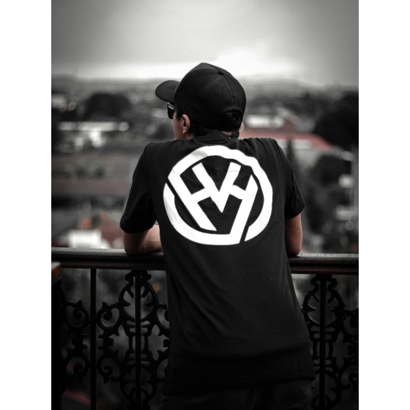 Jual Tshirt HVH - Logo White | Shopee Indonesia