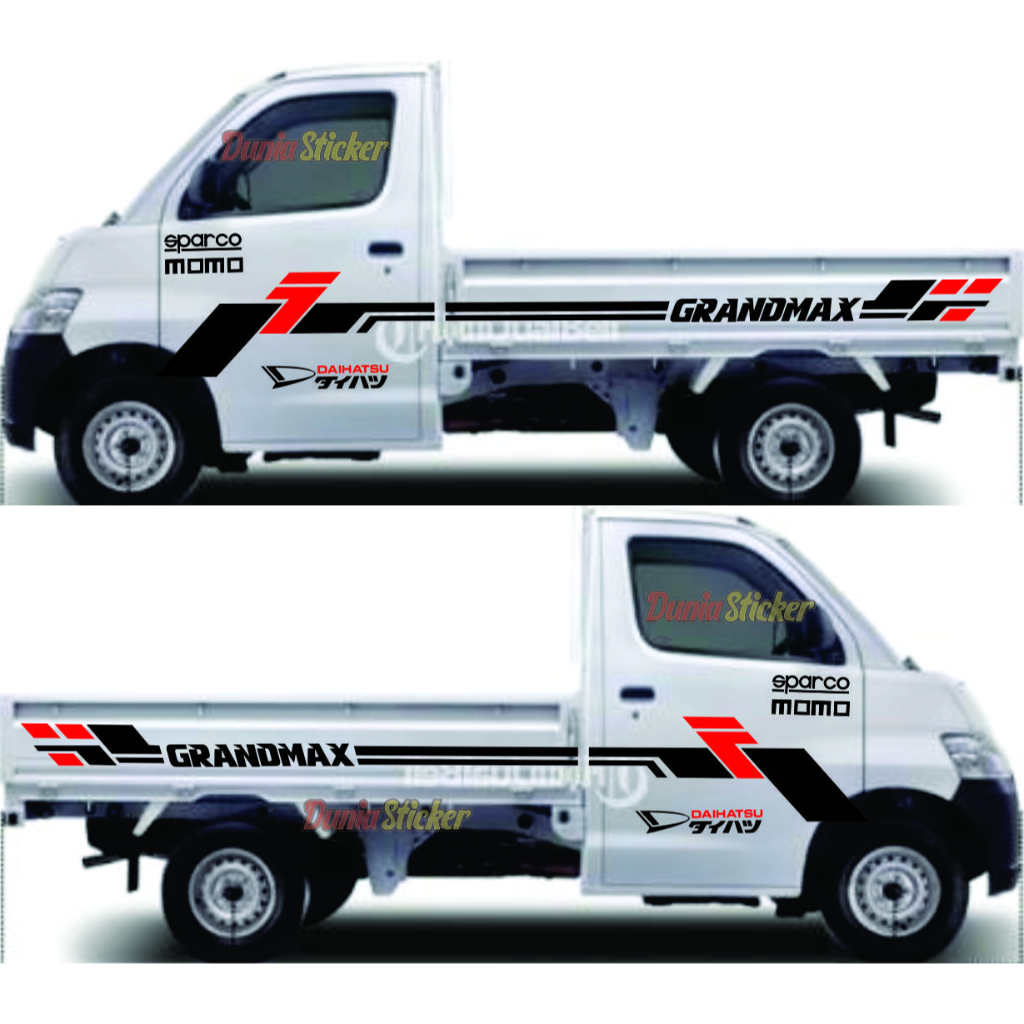 Jual Stiker Cutting Mobil Pickup Grandmax Stiker Striping List Grandmax ...