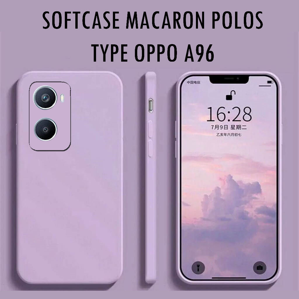 Jual Softcase Polos Case OPPO A96 | Case Macaron OPPO A96 | Case OPPO ...