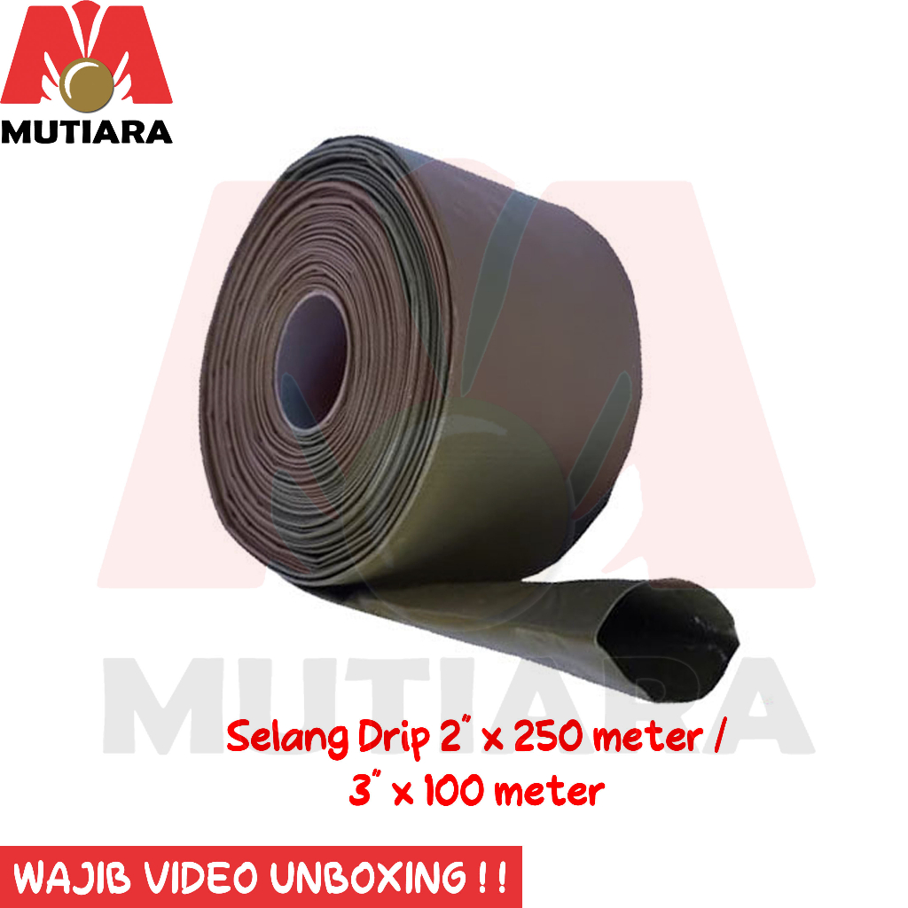 Jual Selang Drip Drib Irigasi Irrigation Tetes 2" x 250 meter atau 3" x ...
