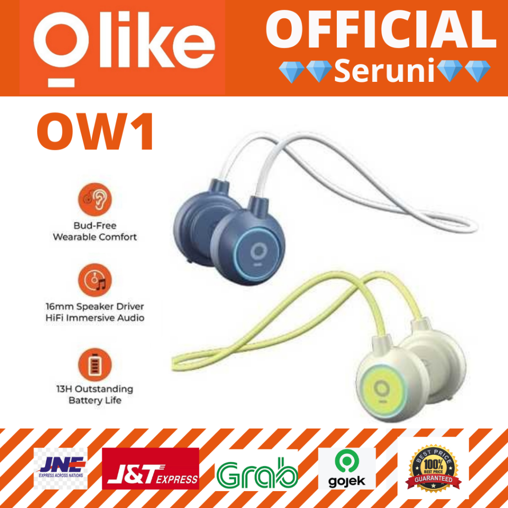 Jual Olike OW1 Open Ear Sport TWS headset bluetooth 5.3 Air Bone ...