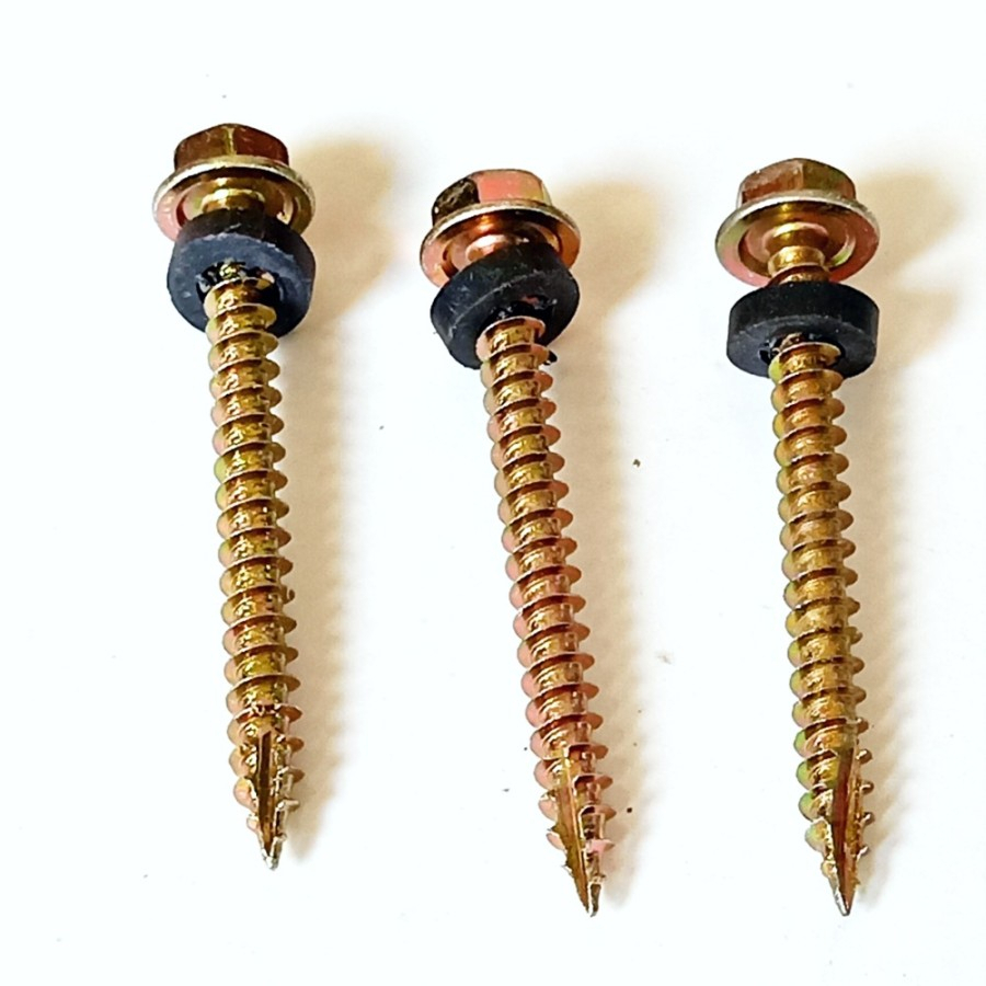 Jual Baut Sekrup Skrup Self Drilling Roofing Kayu Hexagon | Shopee ...
