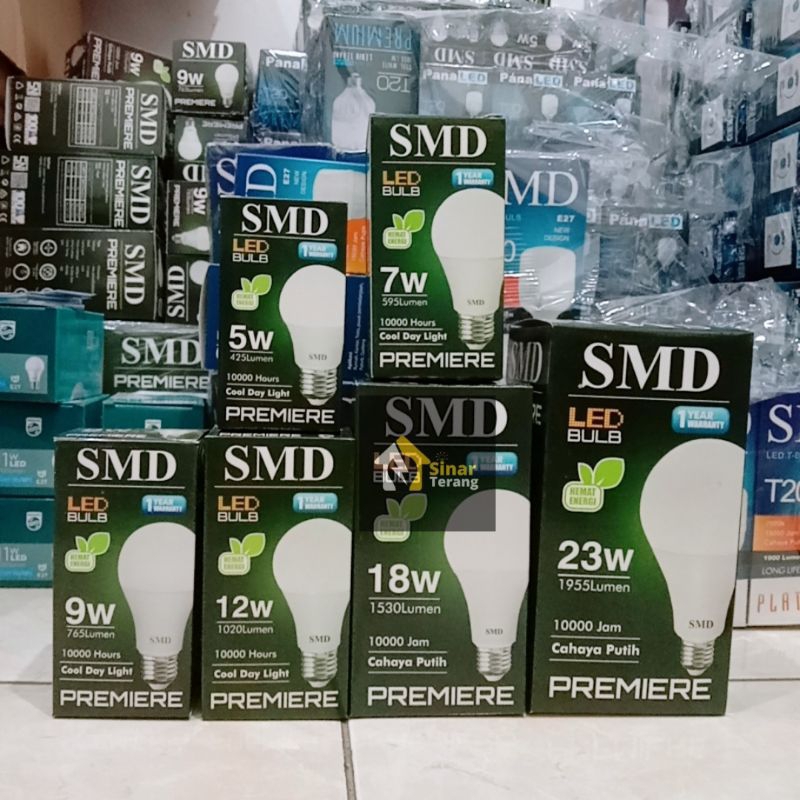 Jual Lampu LED Murah SMD PREMIERE 5 7 9 12 15 18 Watt / Premier ...