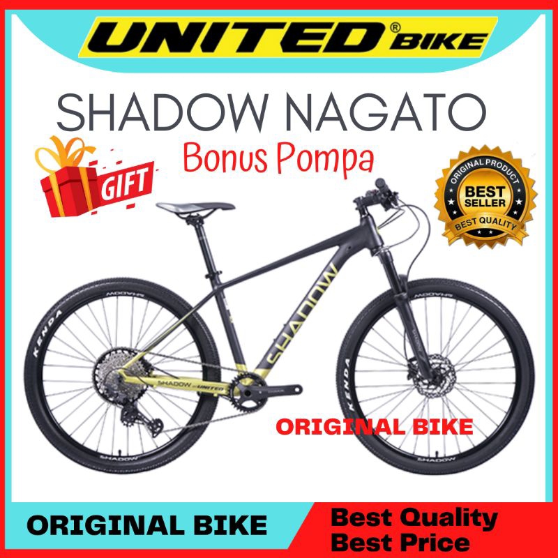 Jual Sepeda Gunung MTB Shadow Nagato Rem Hidrolik Operan Gigi 12 Speed ...