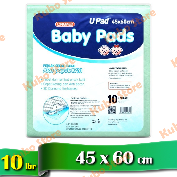 Jual Baby Pad 45x60cm Underpad Perlak Alas Popok Khusus Bayi Lembut ...