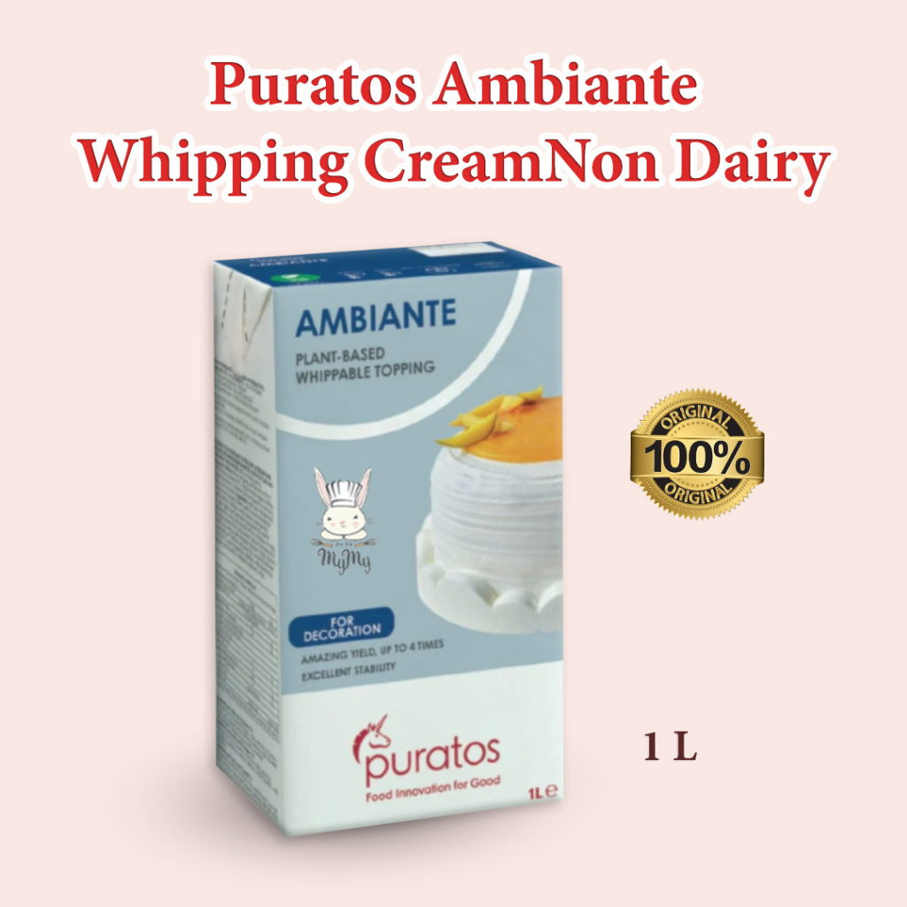 Jual Puratos Ambiante Whipping Cream Non Dairy 1L | Shopee Indonesia