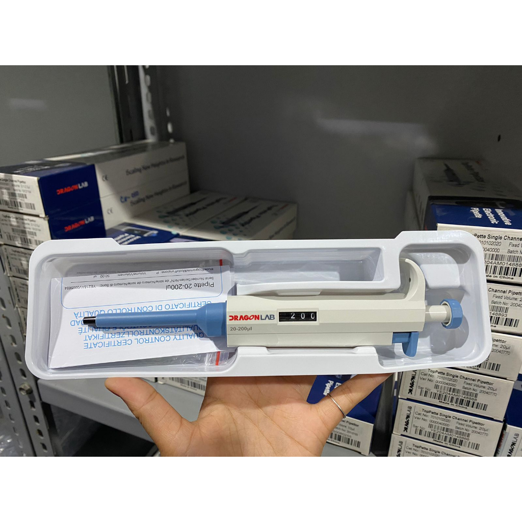 Jual Mikropipet Dragon Lab 20-200ul | Shopee Indonesia